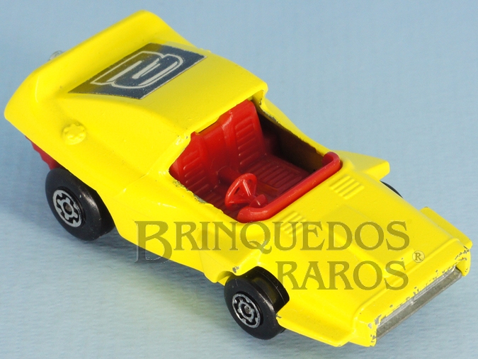 Brinquedos Raros - Woosh-N-Push Superfast amarelo Number 2 Label